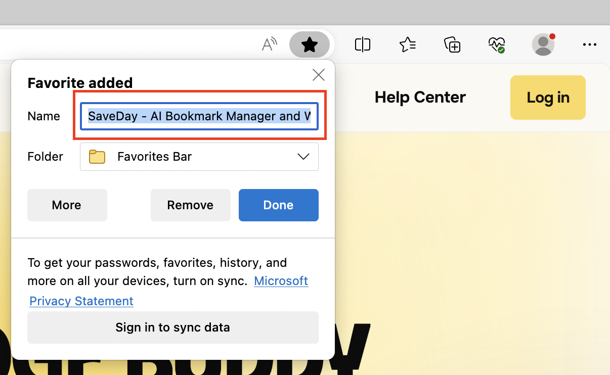 How to add bookmarks on Microsoft Edge and find them later in a snap (Screenshot included) | SaveDay